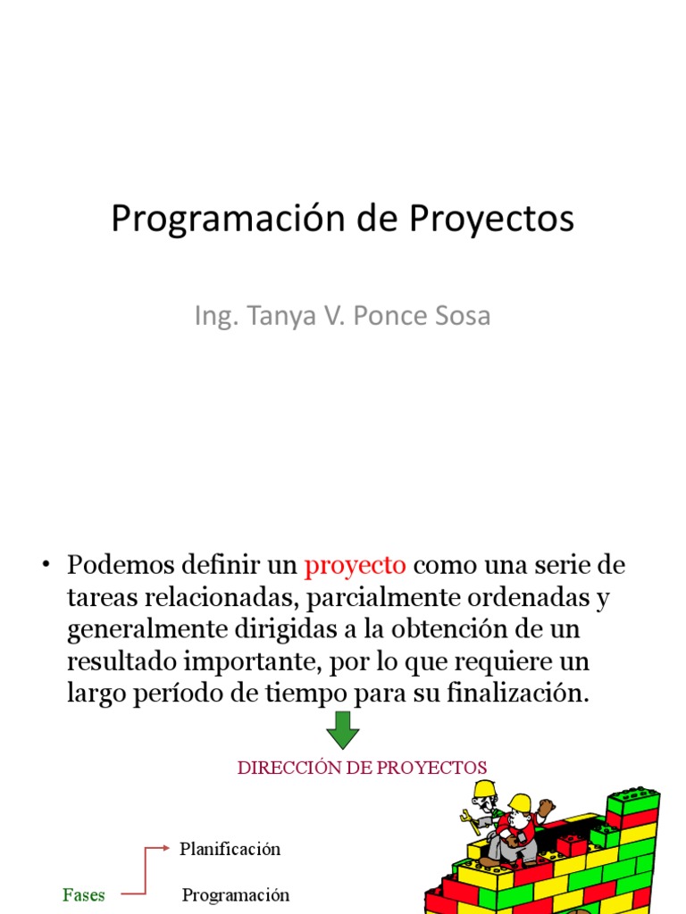 Programación de Proyectos | PDF | Distribución normal