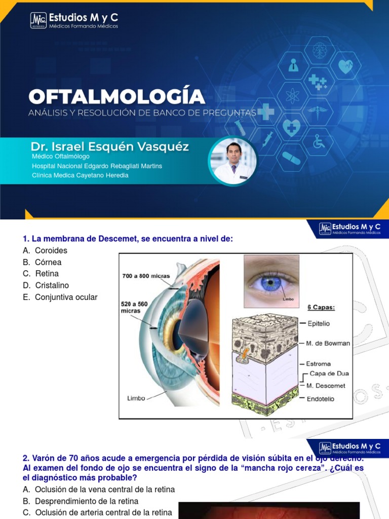 OFTALMOLOGIA | PDF | Ojo humano | Glaucoma