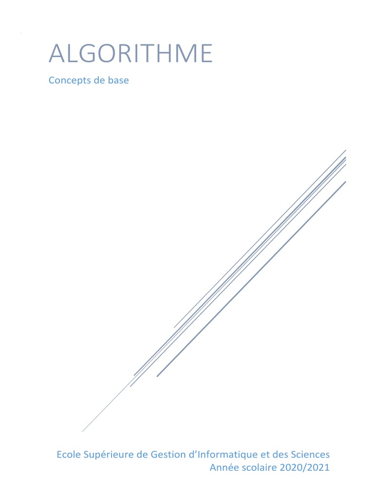 Cours Algo1 | PDF