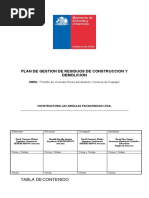 ANEXO N°1 - Certificado Recepcion RCD | PDF