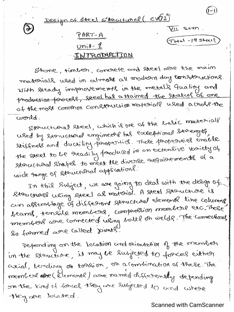 Module 3 Steel Structure | PDF