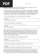 Personality Adjectives Worksheet | PDF