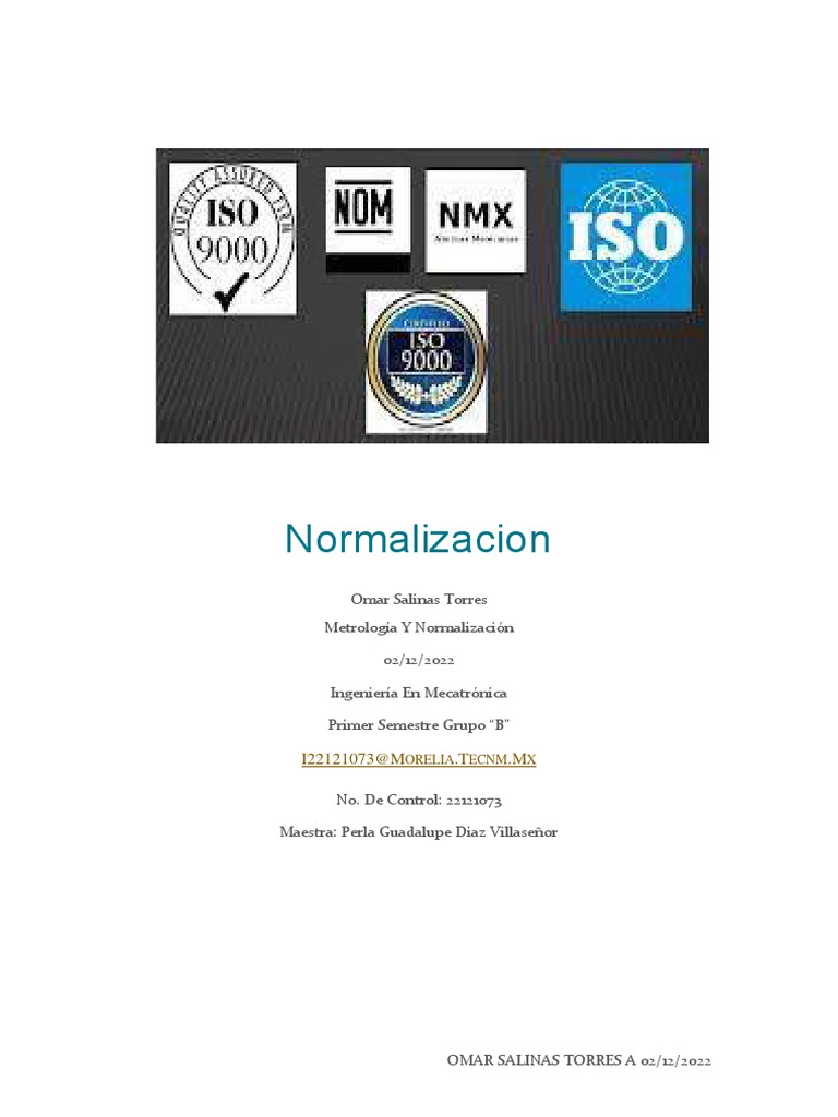 Normalizacion | PDF
