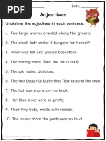 Personality Adjectives Worksheet | PDF