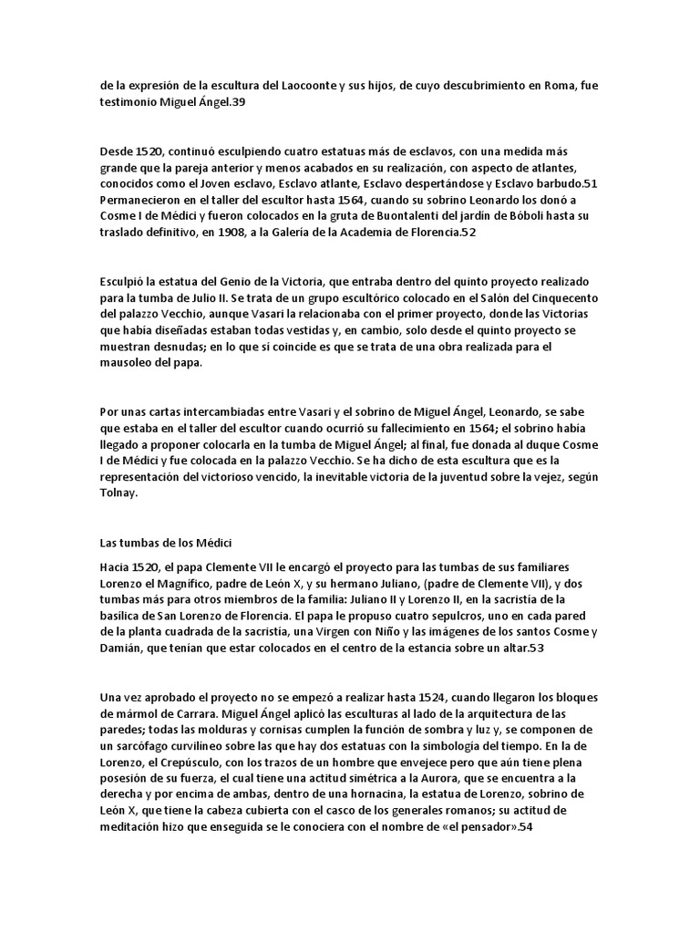 De La Expresión de La Escultura Del Laocoonte y Sus Hijos | PDF ...