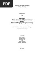 TAH-BSO: Procedure, Indications, Risks | PDF | Uterus | Human Reproduction