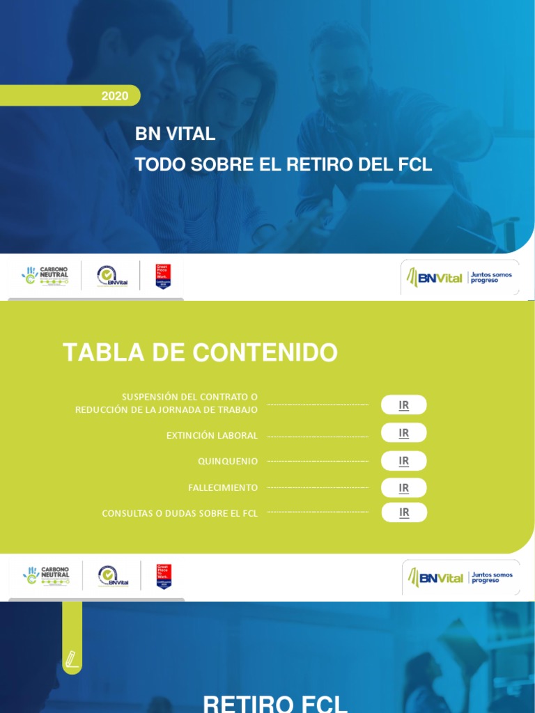 Manual Retiro Del FCL | PDF