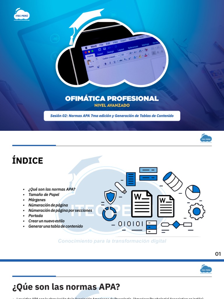Sesión 02 - Ofimática Avanzada | PDF