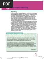 Descriptive Writing Comprehensive Reading Resource | PDF
