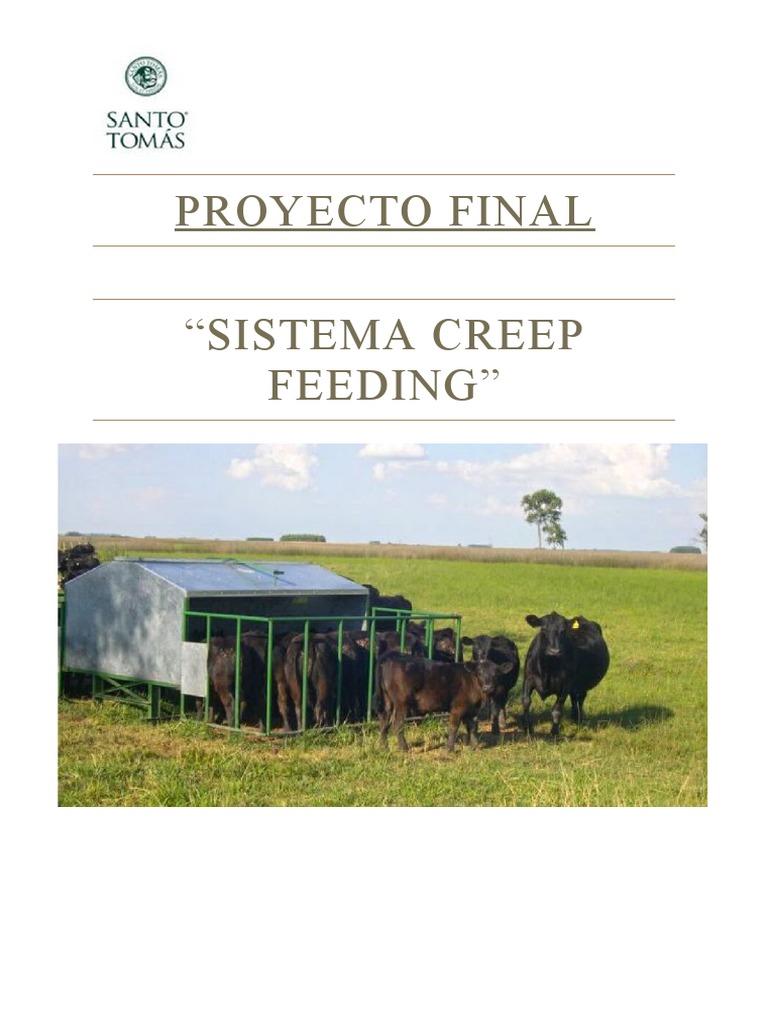 Creep Feeding | PDF