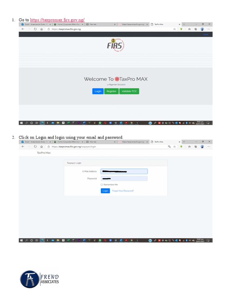 VAT Filing Process on Taxpromax Portal | PDF | Finance & Money Management