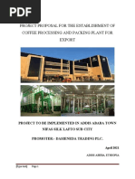 Coffee Project Proposal | PDF | Agriculture | Coffee
