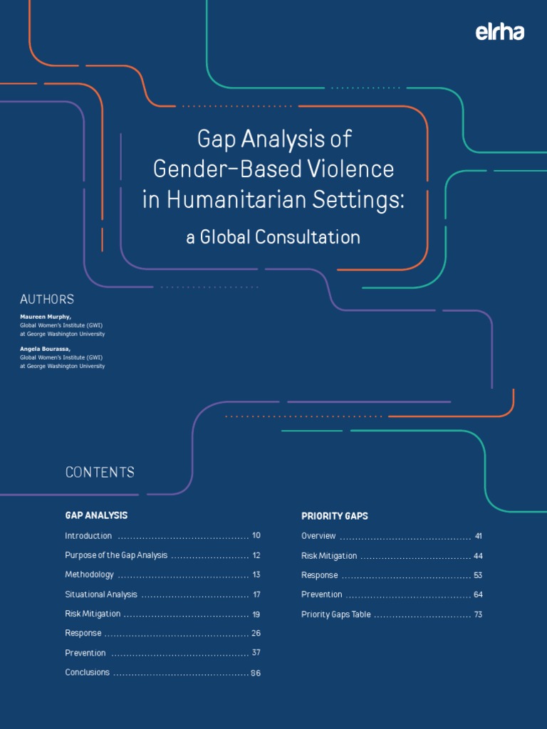 Elrha GapAnalysis GBV Accessible PDF 2021 | PDF | Violence | Domestic ...