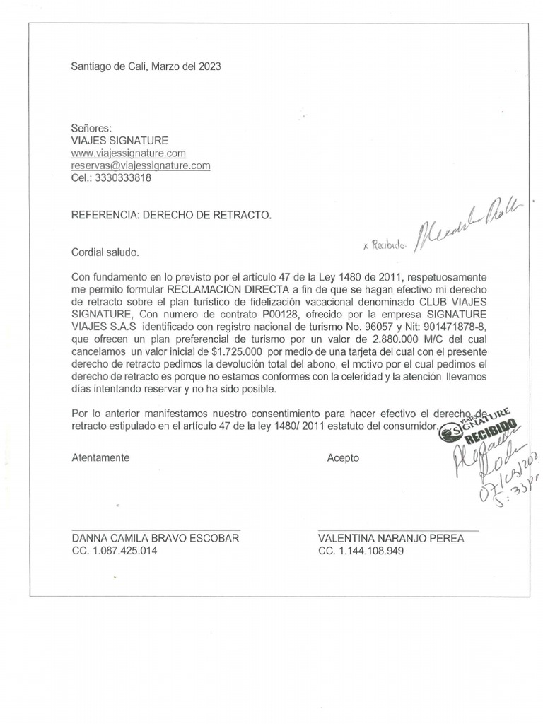 Derecho de Retracto | PDF