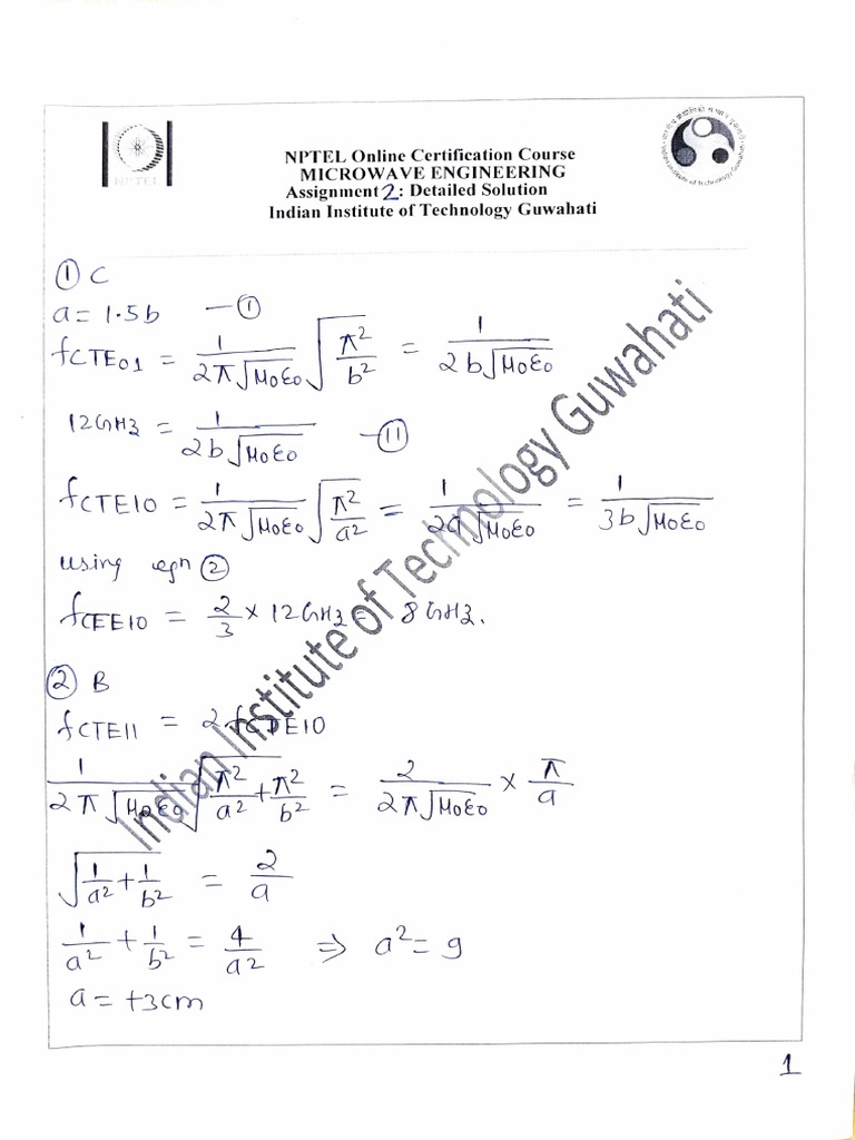 Nptel Assignment 2 Sol Pdf 