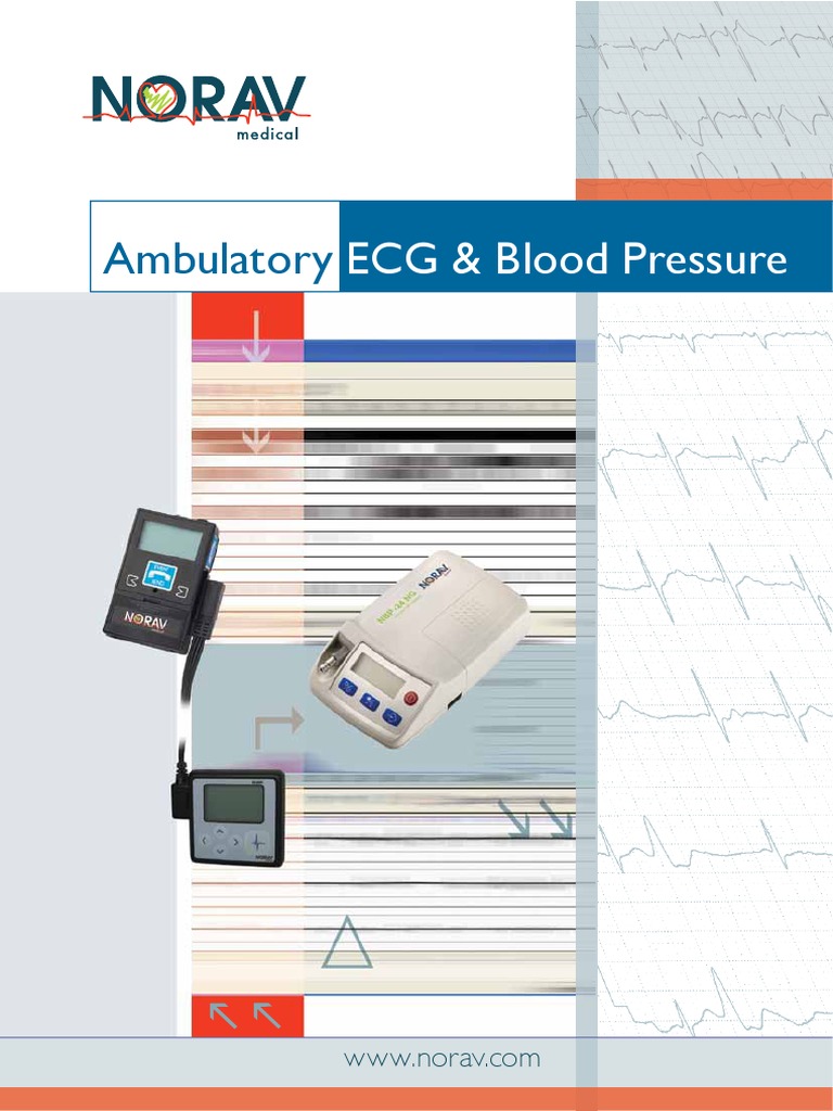 Norav Medical NBP 24 NG Ambulatory Ecg Blood Pressure | PDF