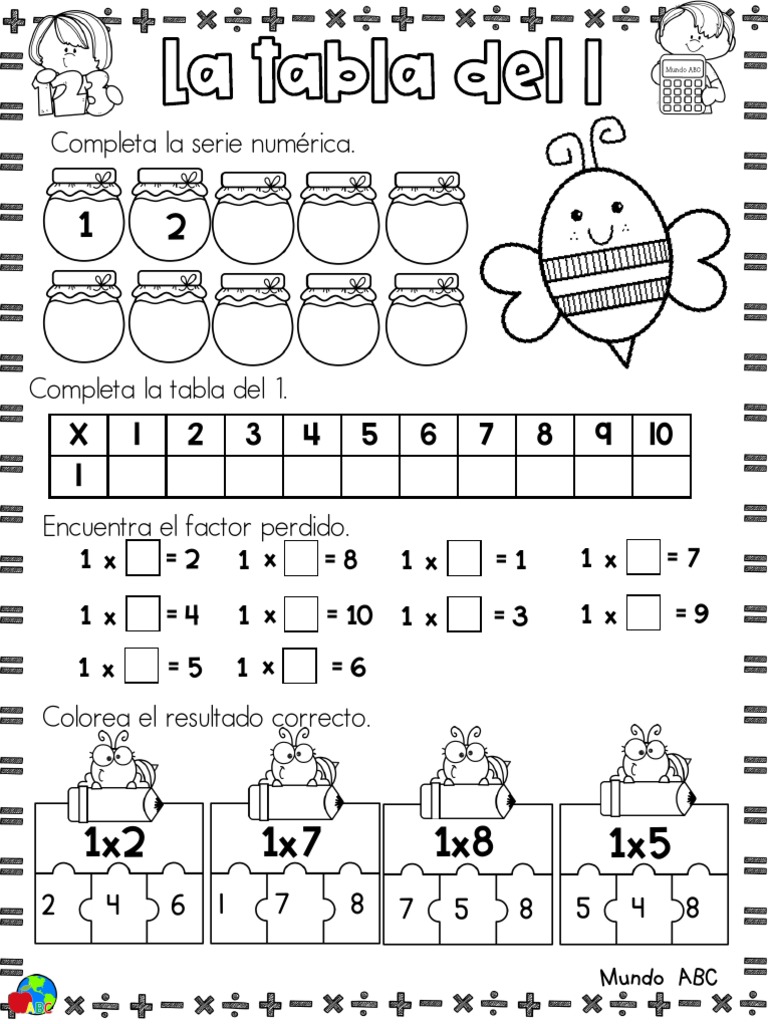 Actividades De Multiplicación