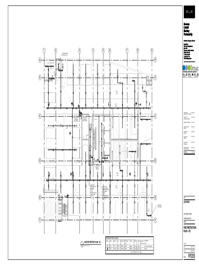 FP203 FIRE PROTECTION PLAN - P2 Rev.9 | PDF