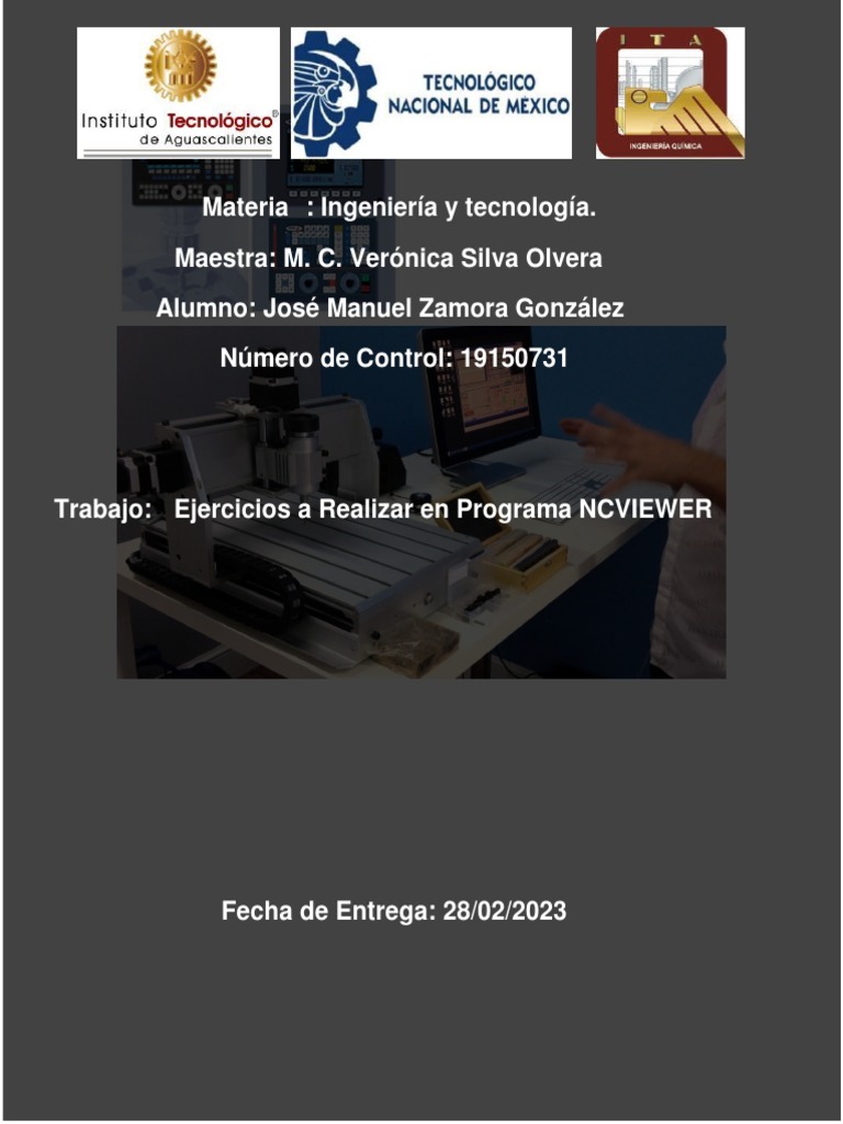 Ejercicios A Realizar en Programa NCVIEWER 1 | PDF