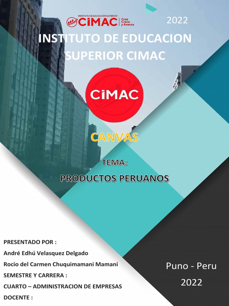Instituto de Educacion Superior Cimac | PDF | Perú