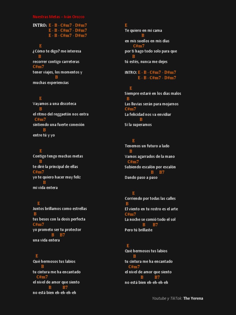 Nuestras Metas - Iván Orozco | PDF