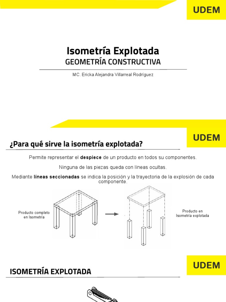 Isometría Explotada | PDF