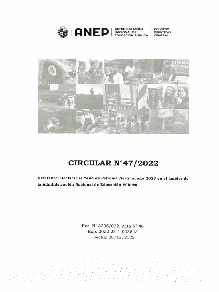 Circular #47-2022 | PDF