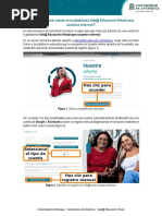 Guía de Acceso al Campus Virtual UDV | PDF