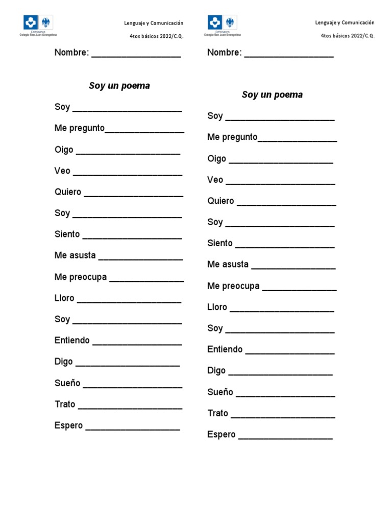 Escribir Un Poema | PDF