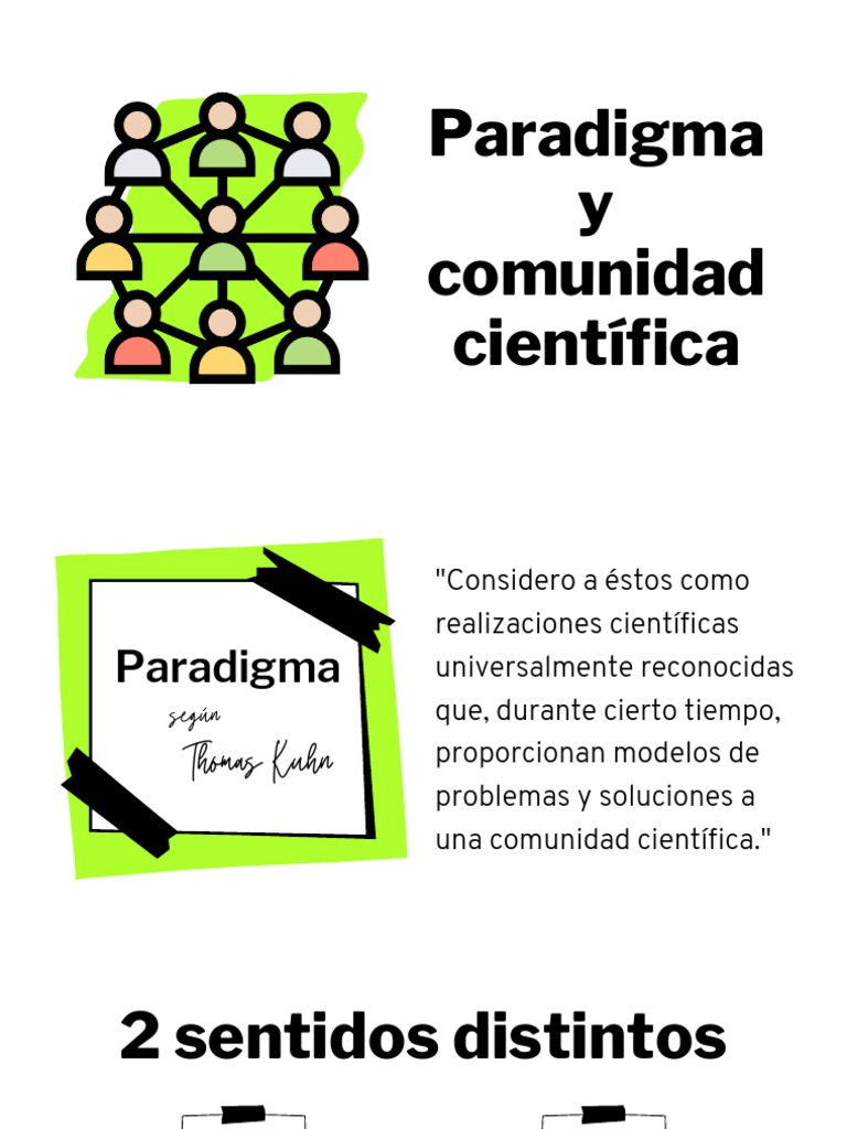 Paradigma y Comunidad Científica | PDF | Paradigma | Método científico