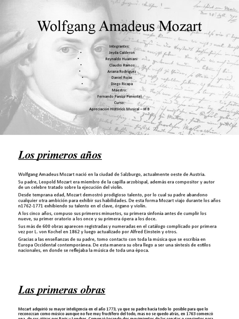 Wolfgang Amadeus Mozart | PDF | Wolfgang Amadeus Mozart | Sonata