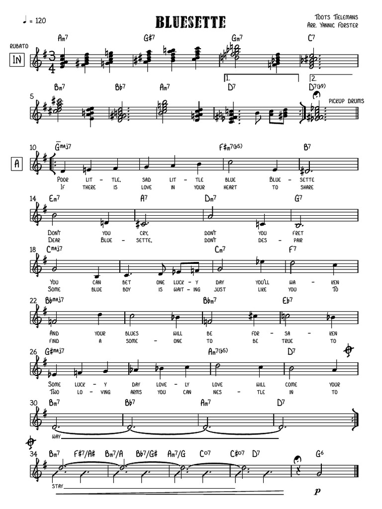 Bluesette BB | PDF