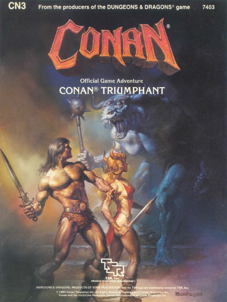 7403 CN3 - Conan Triumphant (Conan RPG) | PDF