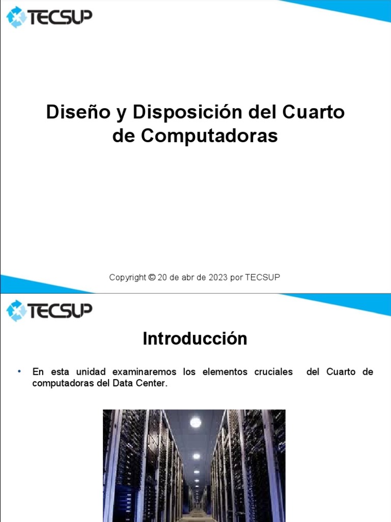 Diseño y Disposición Del Cuarto de Computadoras | PDF