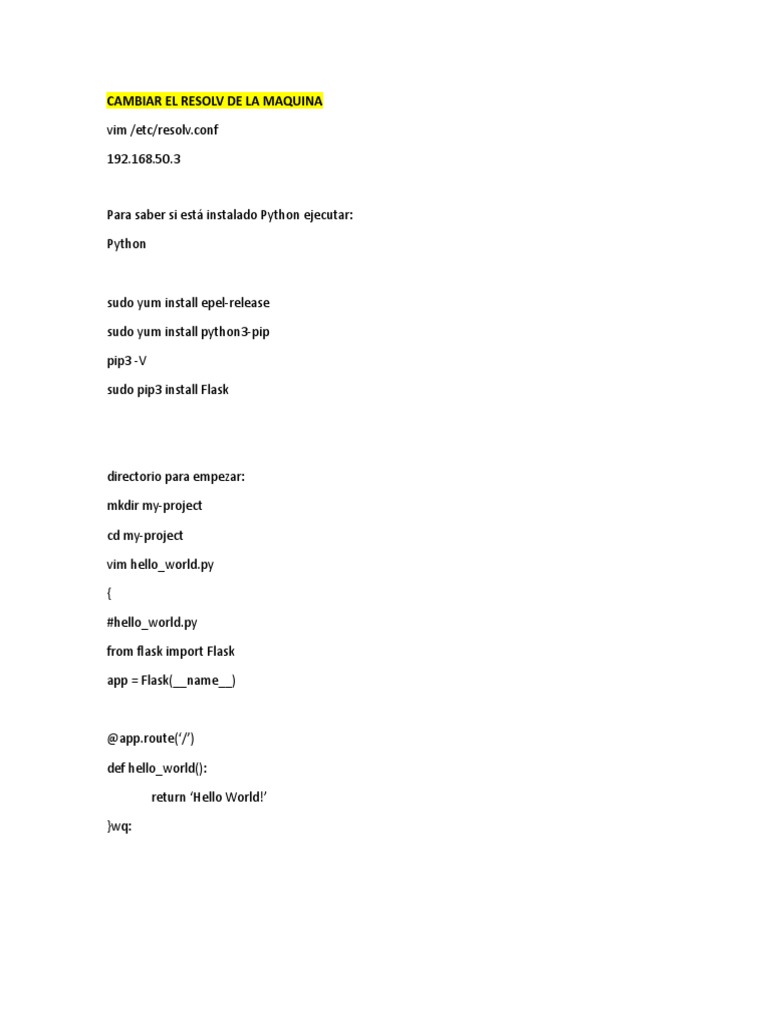 Practica Flask | PDF