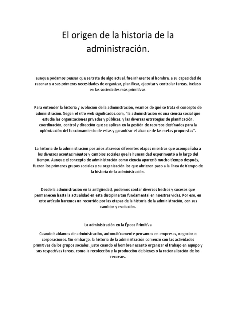 Mapa Conceptua de Administracion | PDF | imperio Romano | René Descartes