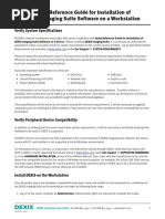 Sidexis 4 Installation | PDF | Server (Computing) | Computer File