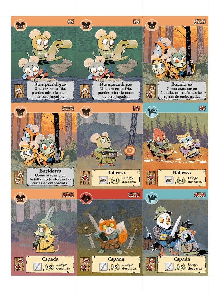 Cartas Root - Base | PDF