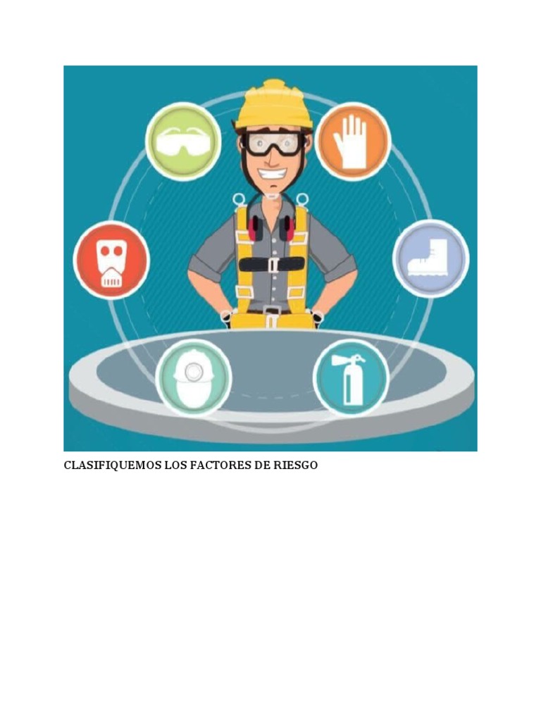 Cartilla Digital Factores De Riesgo Pdf Factores Humanos Y