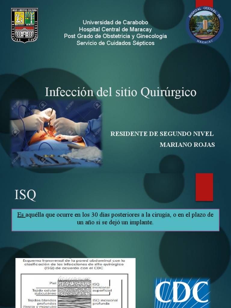 Infección Del Sitio Quirúrgico | PDF | Cirugía | Ciencias de la Salud