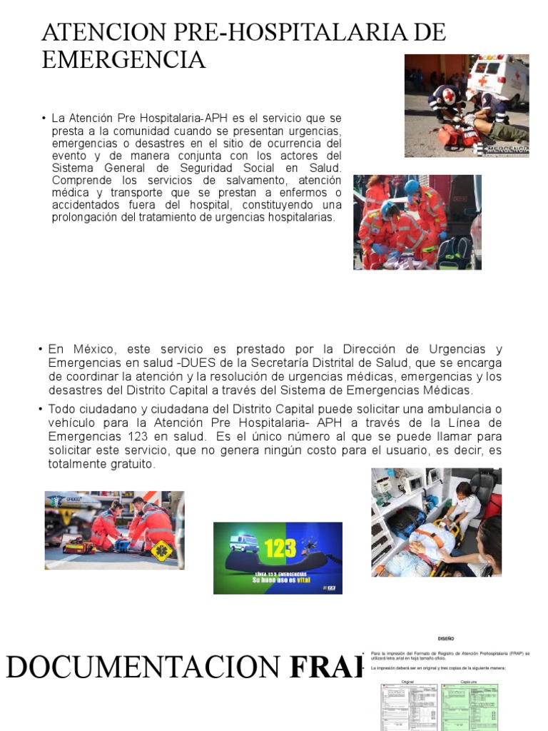 Atención Pre-Hospitalaria | PDF | Ciencia y matemáticas