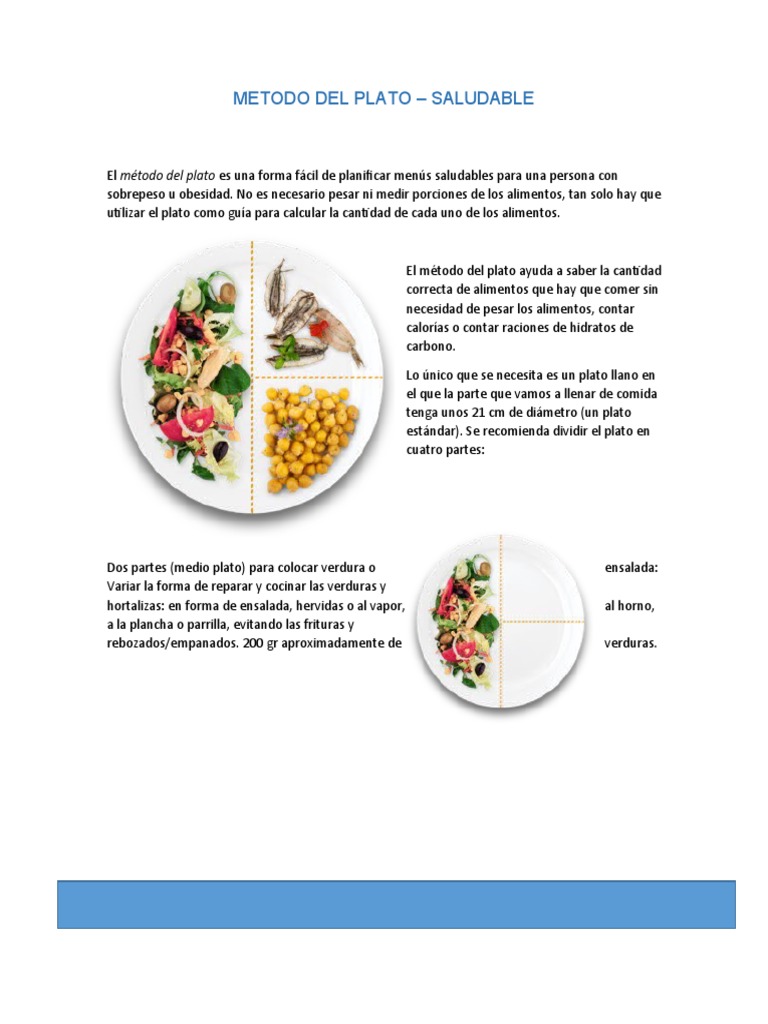 Mi Plato Saludable | PDF | Fritura | Alimentos