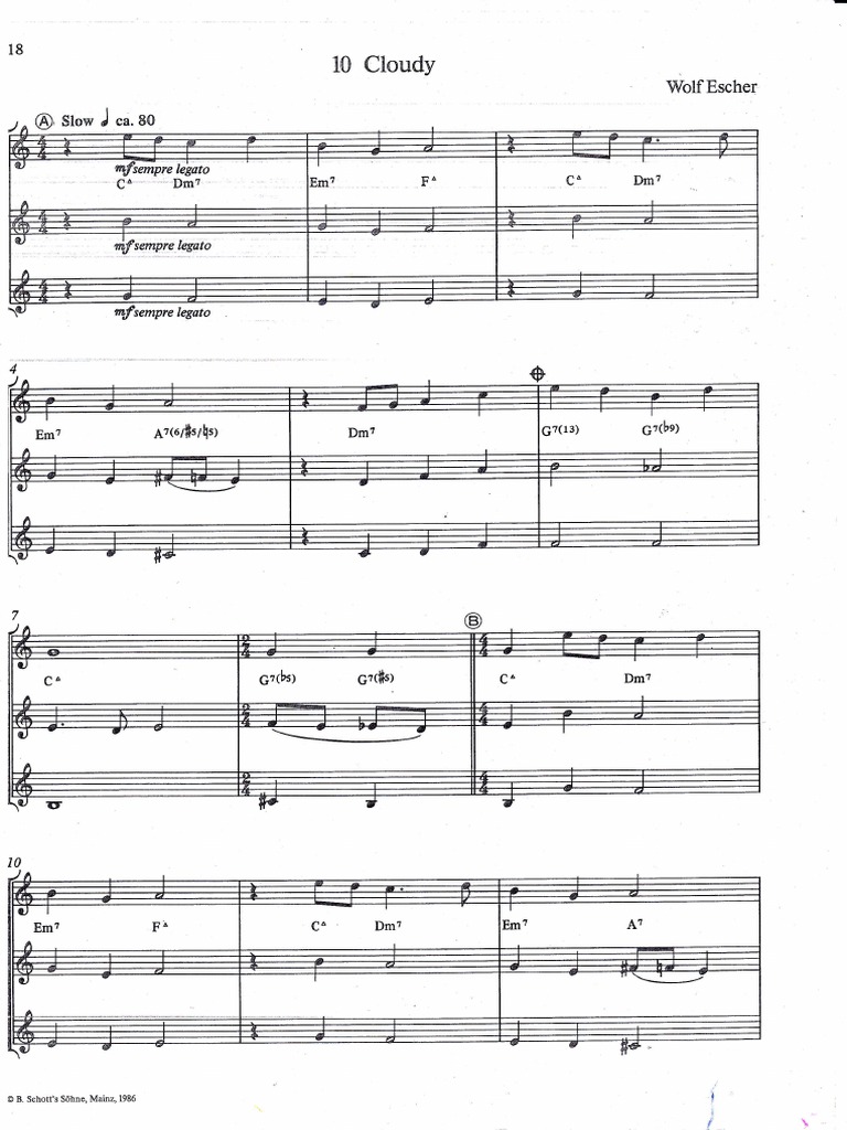 Trios para Trompeta | PDF