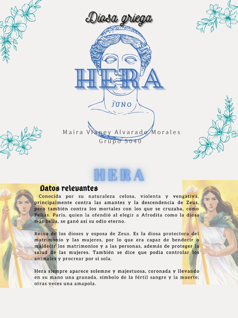 Diosa Griega Hera | PDF