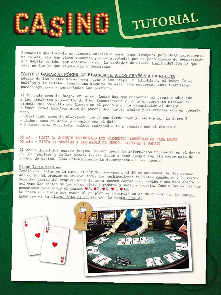 Tutorial: Parte 1: Ganar Al Póker, Al Blackjack, A Los Craps Y A La Ruleta | PDF | Juego ...