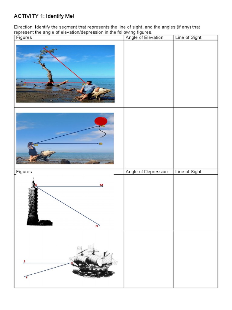 ACTIVITY Sheet Trigo | PDF