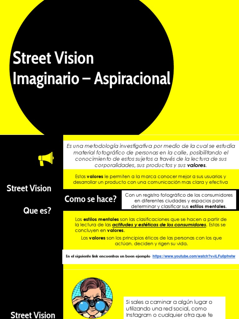 Metodología Street Vision y su Imaginario | PDF | Imagen | Servicio de ...