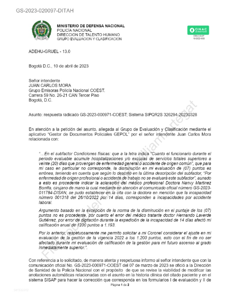 Informe Ejemplo | PDF