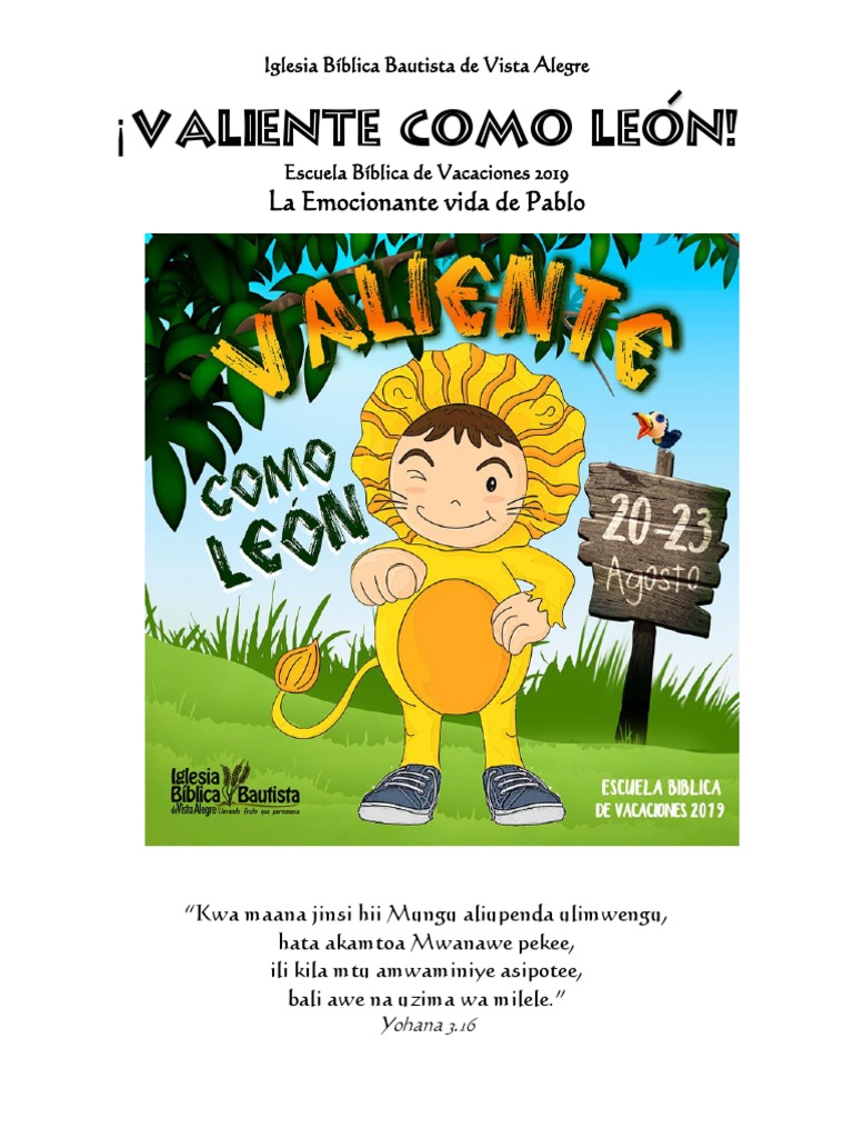 EBDV - Valiente Como León | PDF