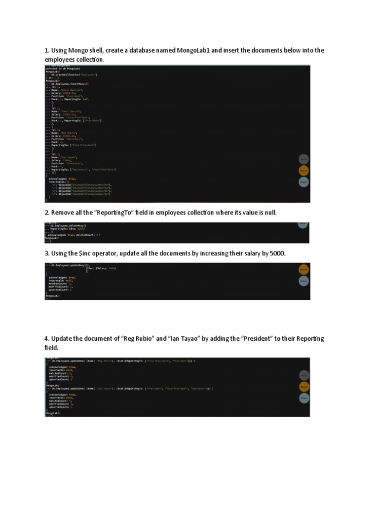 Laboratory Exercise CRUD Operation | PDF